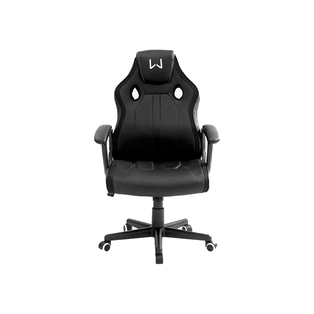 SILLA GAMER MULTILASER WARRIOR GA201 KARNA 120KG/INC15°/NEGRO