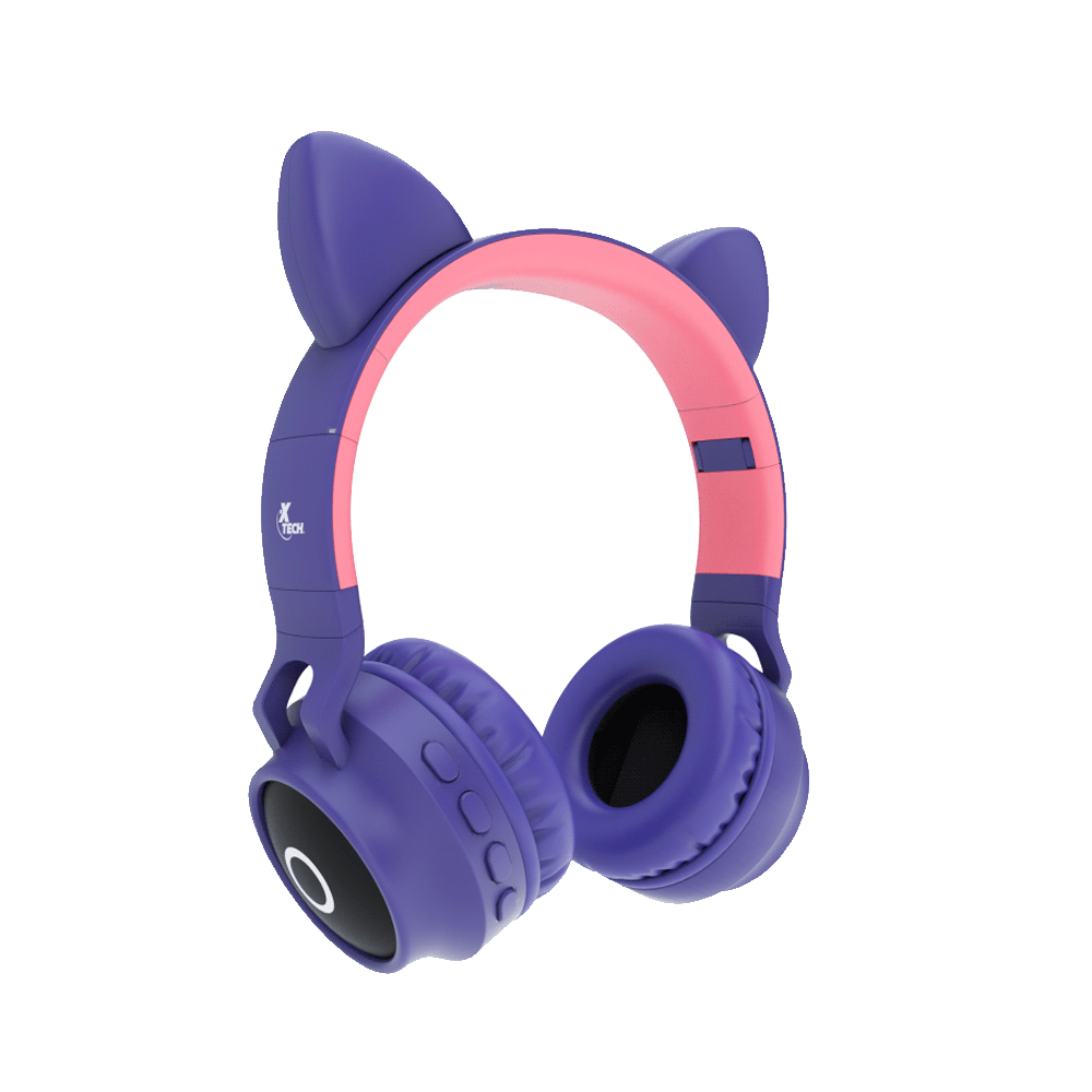 AURICULAR CON MICROFONO XTECH XTH-650 BLUETOOTH/SD/3.5MM 1JACK/LE