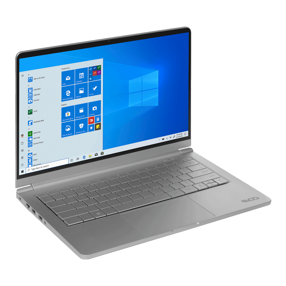 NOTEBOOK EVOO EVC141-12SL AMD RYZEN 5 2.1/8G/256SSD/W10H/14.1"FHD