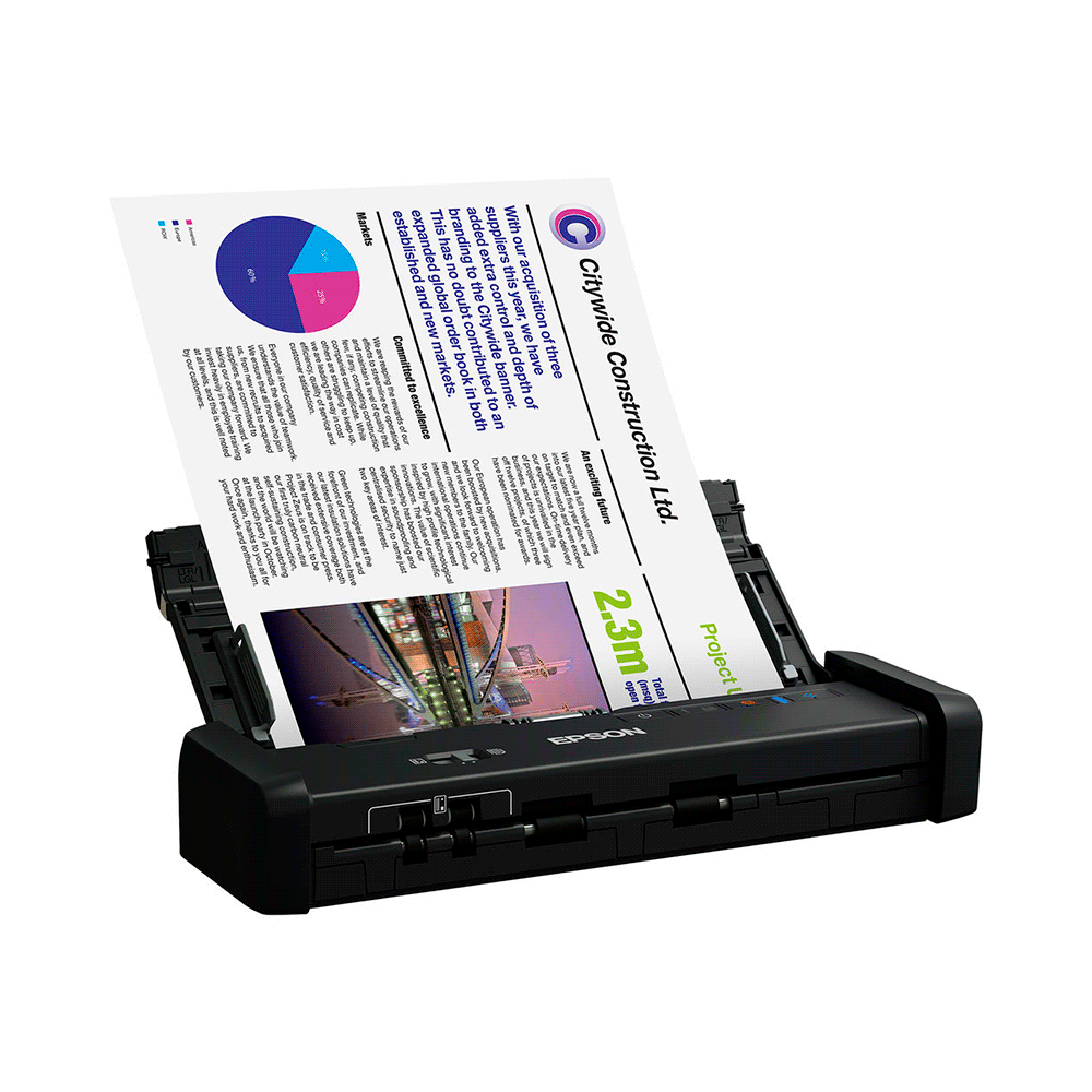 SCANNER EPSON DS-320 DUPLEX/COLOR/USB/ADF/BIVOLT/CAB/USB