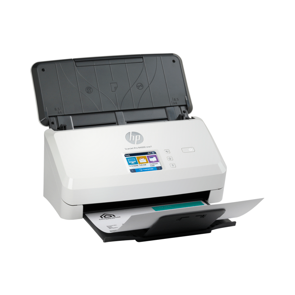 SCANNER HP SCANJET PRO N4000 SNW1 600DPI DUPLEX/COLOR/WIFI/USB/RE