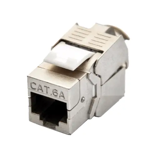 CONECTOR RJ45 HEMBRA LANPRO CAT.6A BLINDADO METAL LP-XCAQFSDC